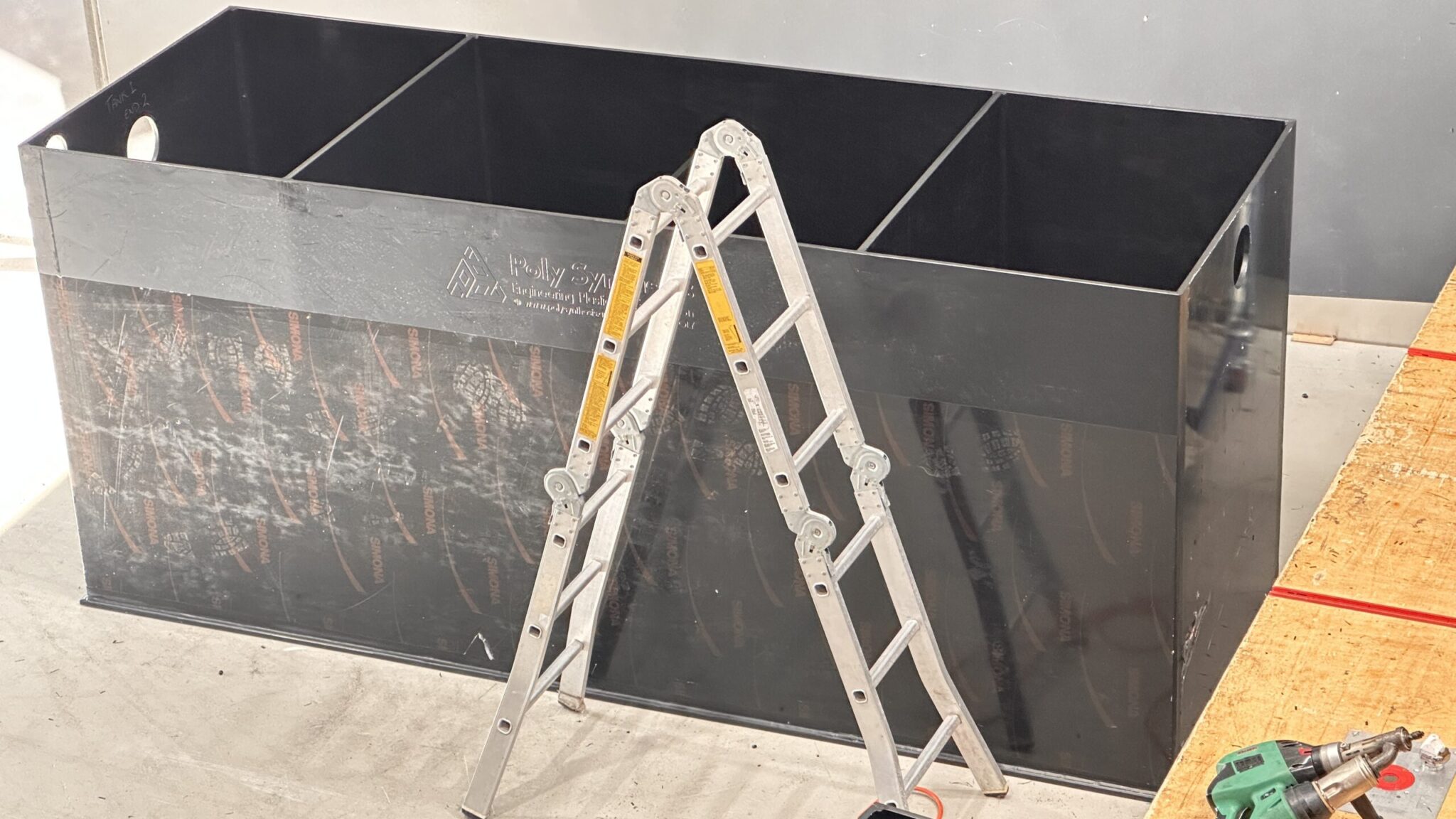 Custom Poly Tanks Made in Brisbane, Australia. Ships Nationwide